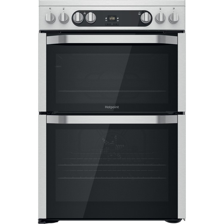 Hotpoint 60cm Electric Cooker - Stainless Steel - Essential Depot
