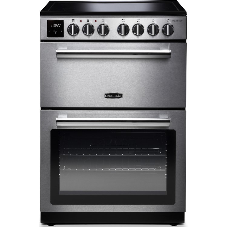 Rangemaster Professional Plus 60cm Electric Cooker - Stainless Steel ...