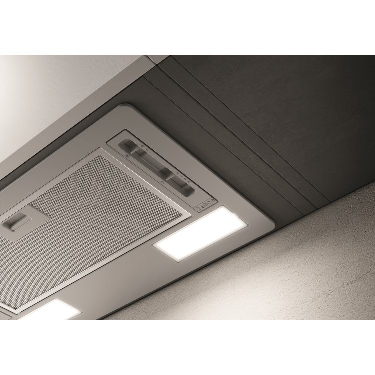 Elica Era 54cm Canopy Cooker Hood - Grey - Essential Depot
