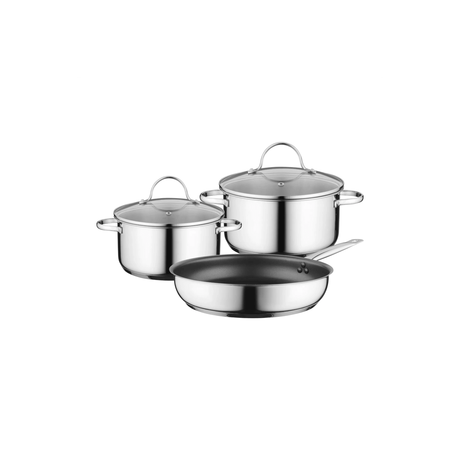 Bosch Induction Pans - 3 Pieces - Essential Depot