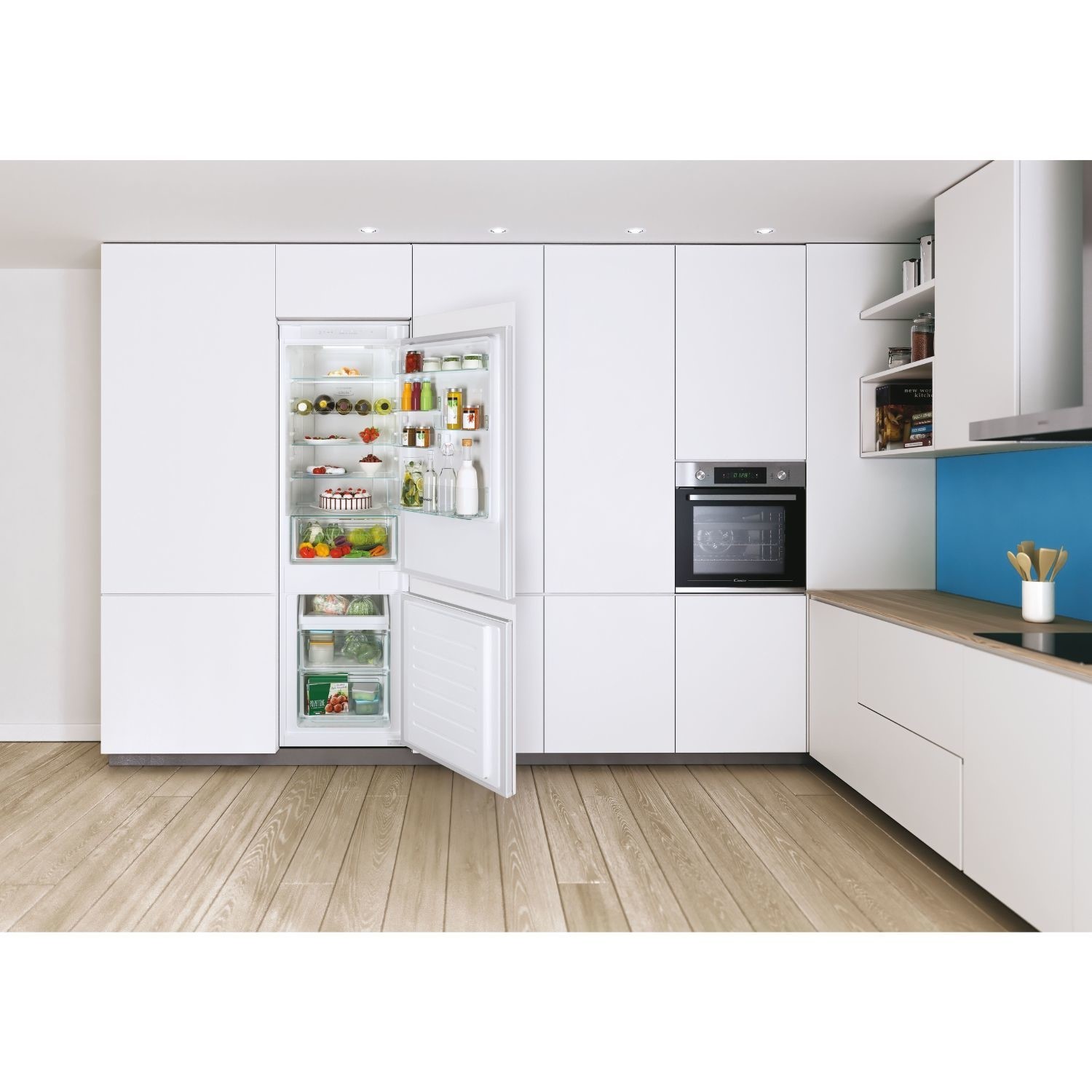 Candy 248 Litre 70/30 Integrated Fridge Freezer - Essential Depot