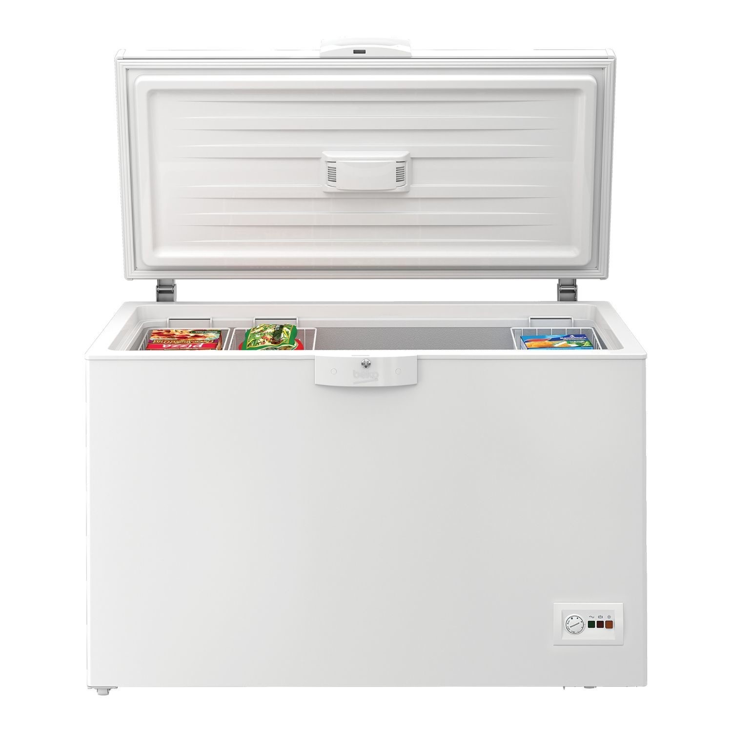 Beko 360 Litre Freestanding Chest Freezer - White - Essential Depot