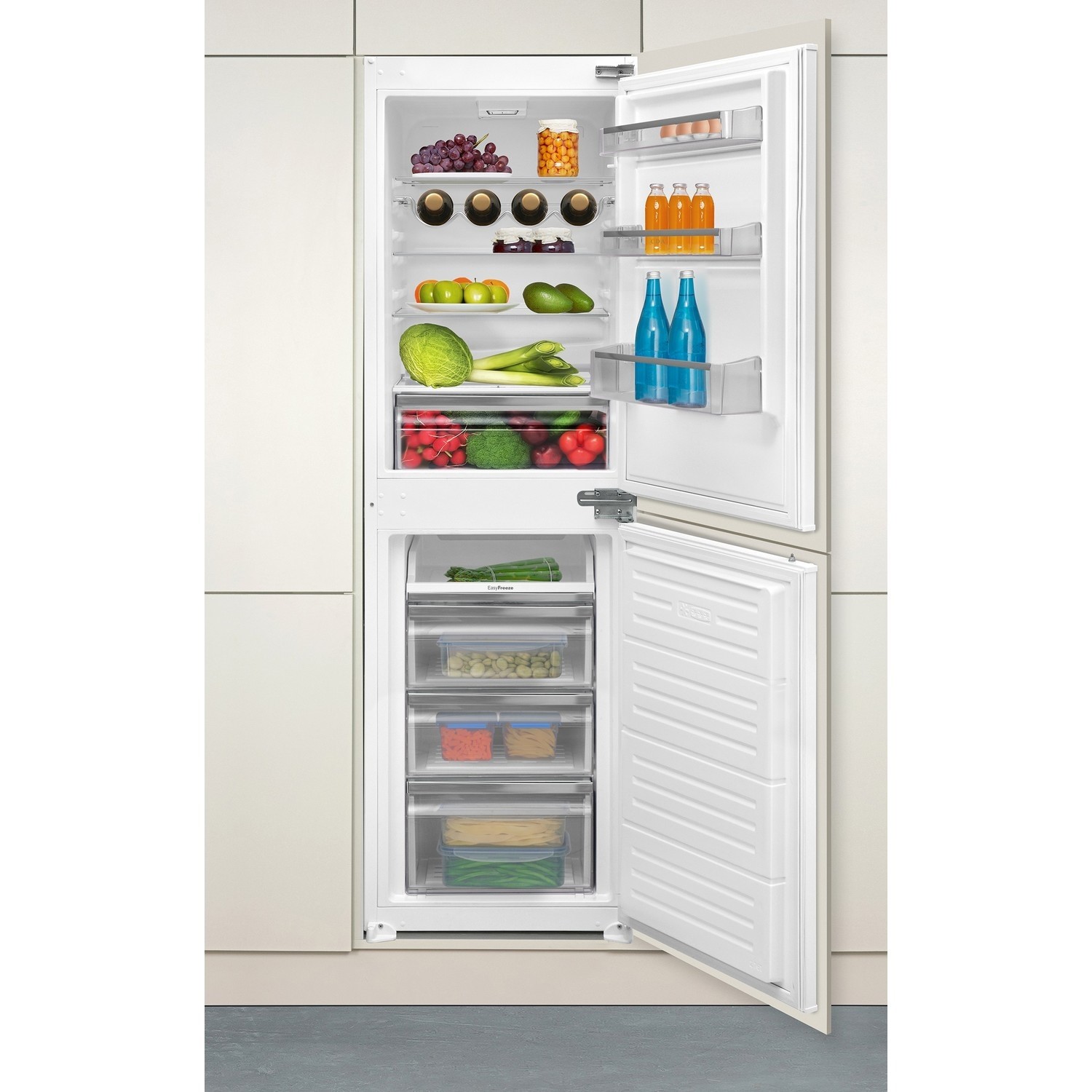 CDA 244 Litre 50/50 Integrated Fridge Freezer - Essential Depot