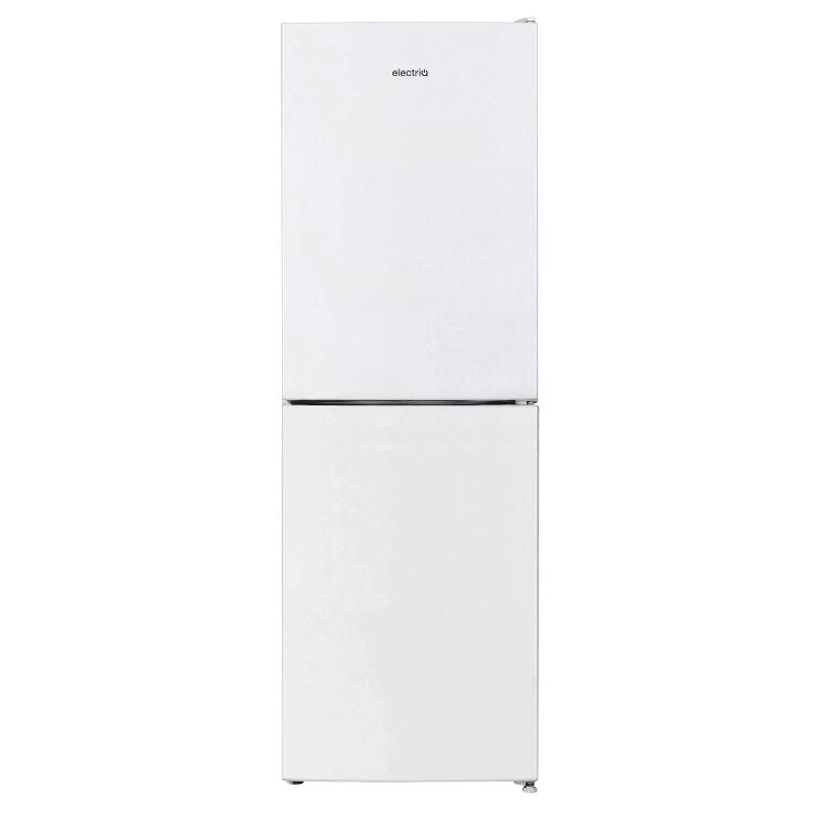 electriQ 254 Litres 50/50 Freestanding Fridge Freezer - White ...