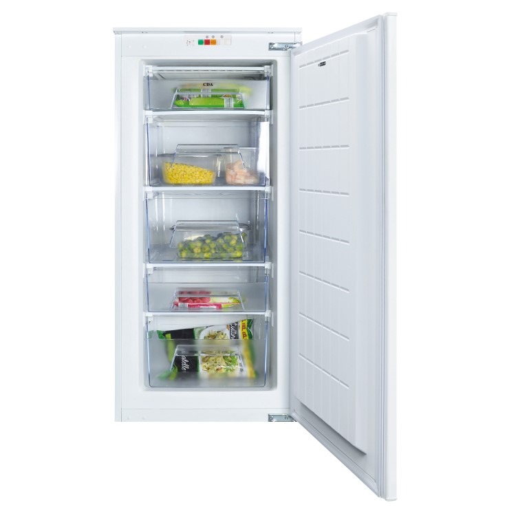 CDA 130 Litre Integrated Upright In-Column Freezer - Essential Depot