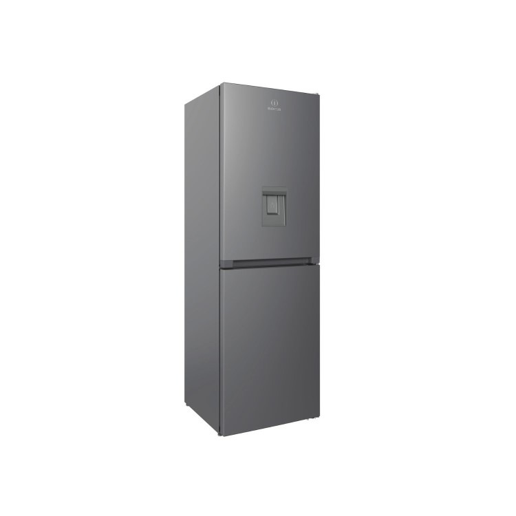 Indesit 322 Litre 50/50 Freestanding Fridge Freezer - Silver ...