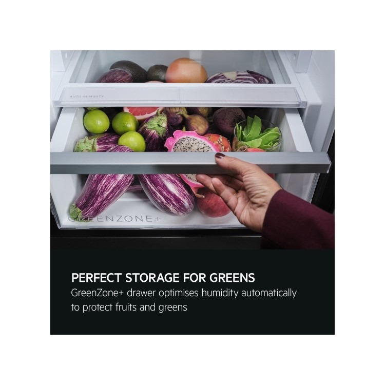 AEG 7000 Series UltraFresh+ 328 Litre 60/40 Fridge Freezer - Stainless ...