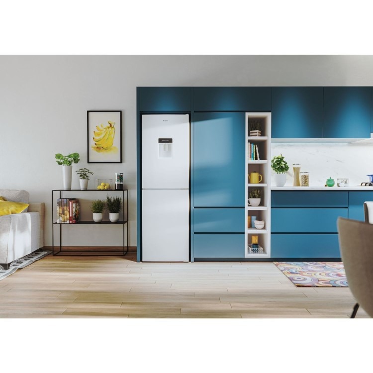 Candy 246 Litre 50/50 Freestanding Fridge Freezer - White - Essential Depot