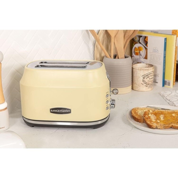 Rangemaster Classic 2 Slice Toaster – Cream – Essential Depot