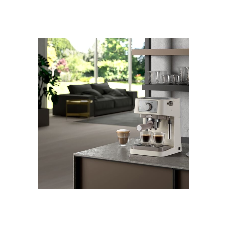 Delonghi Stilosa Manual Espresso Freestanding Coffee Machine with Milk ...