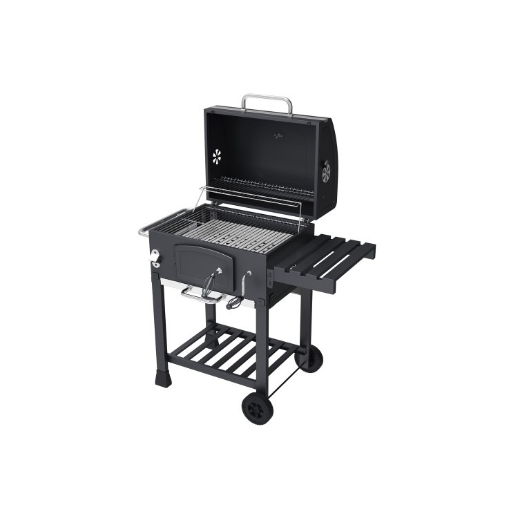 Boss Grill Tennessee - Charcoal Grill with Chimney Smoker BBQ ...